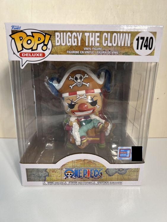 Funko POP! Deluxe One Piece Buggy The Clown on Throne Limit (Neu und ...