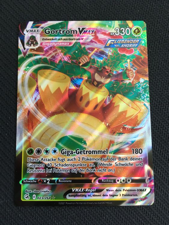 FST 023 Gortrom VMAX - Pokémon - Fusionsangriff - DE (Neu (gemäss ...