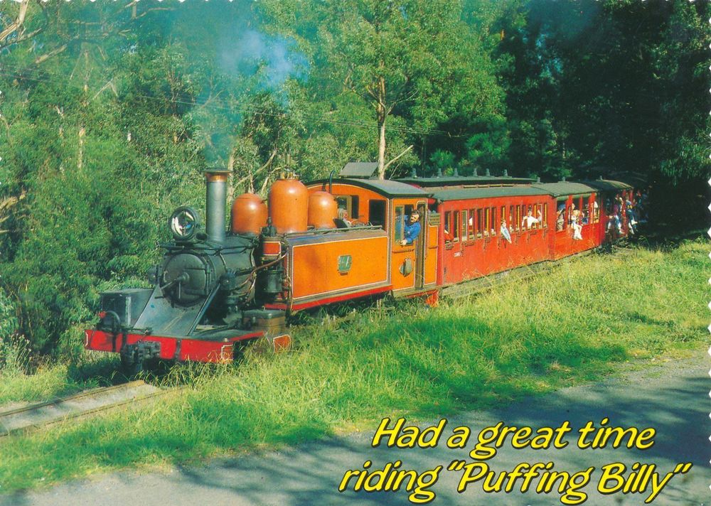 PUFFING BILLY - AUSTRALIA - Dampfzug - train à vapeur (Neu (gemäss ...