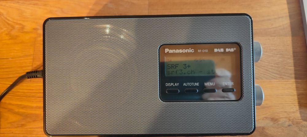 DAB+ Radio Panasonic RF-D10 (Gebraucht) in Vordemwald für CHF 37 – mit ...