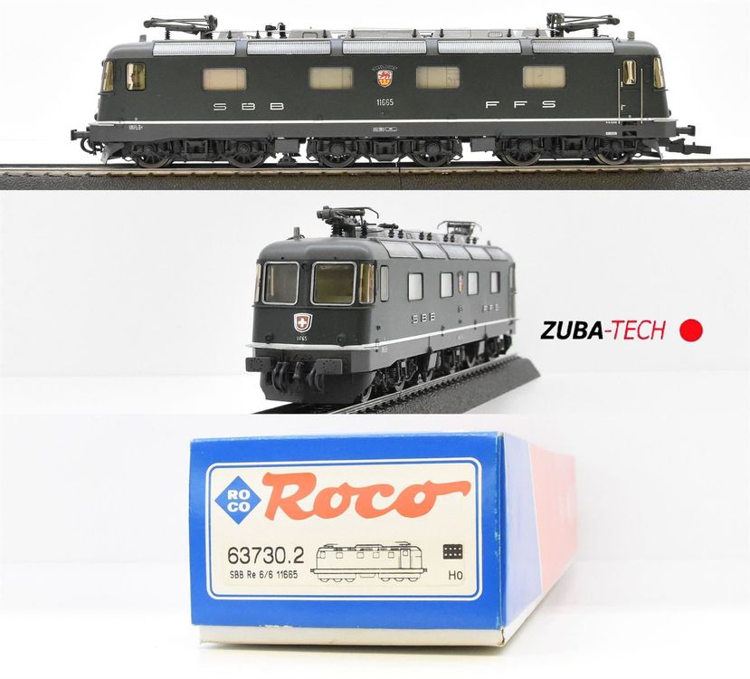 Roco 63730.2 E-Lok Re 6/6 SBB H0 GS OVP (Gebraucht) in St. Gallen für ...