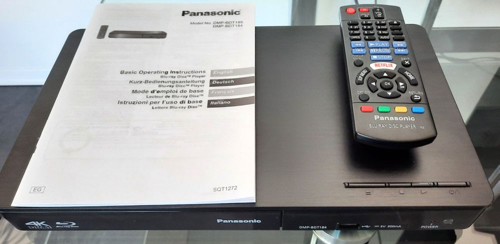 Panasonic Blu-ray Player 4K Ultra HD Model Nr. DMP-BDT184 (Gebraucht) in Diessenhofen für CHF 15 ...
