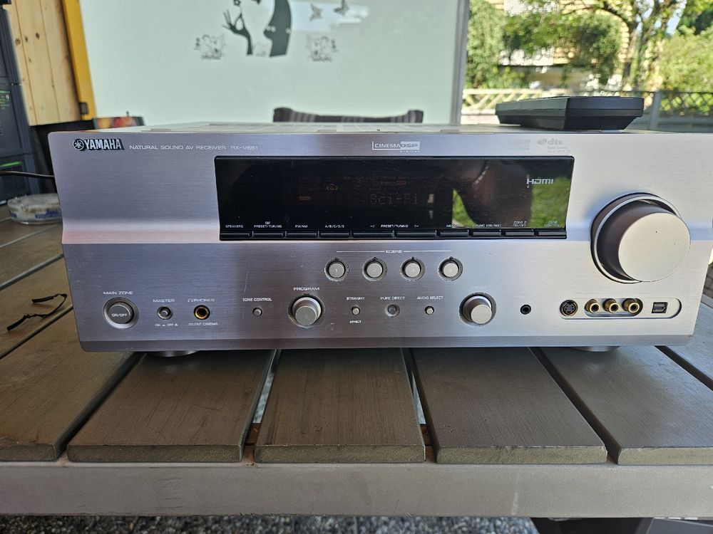 Yamaha RX-V661 Natural Sound AV Receiver 7.1 (Neu (gemäss Beschreibung ...