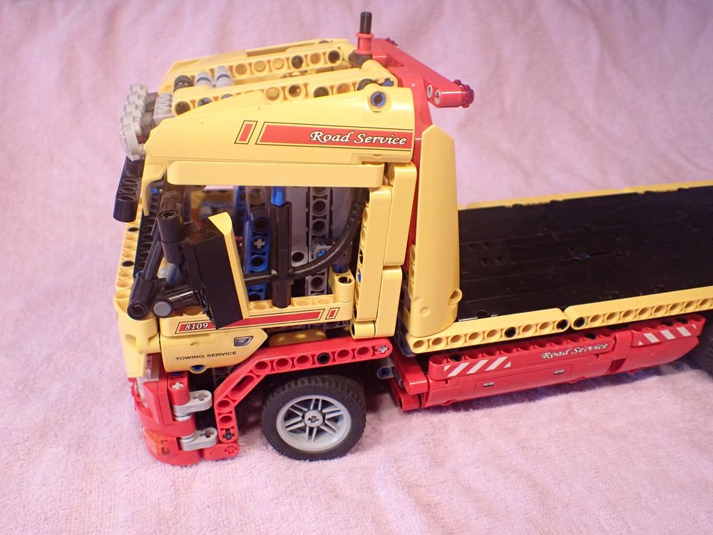 LEGO 8109 Technik Flatbed Truck Tieflader LKW Technic | Kaufen auf Ricardo