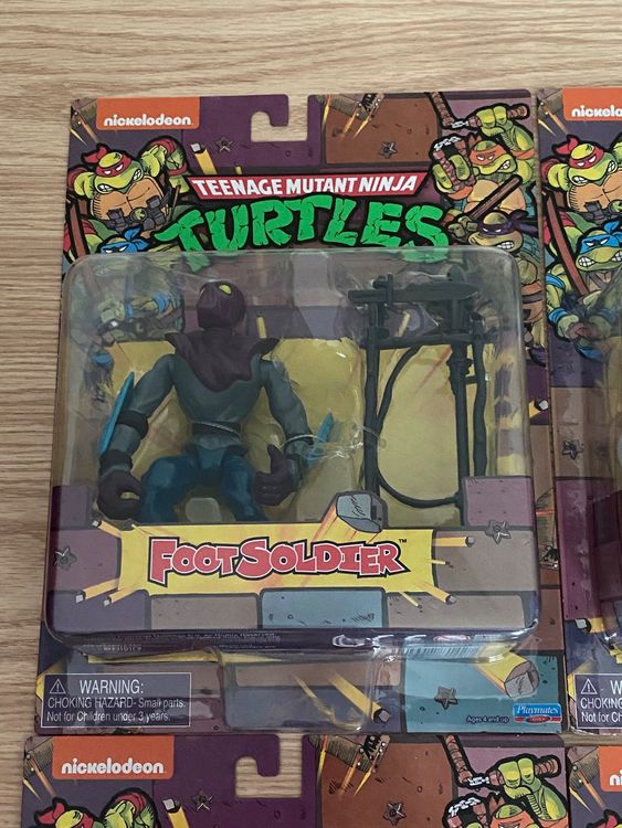 Playmates TMNT Retro Classics Villains 6-Pack (Neu und originalverpackt ...