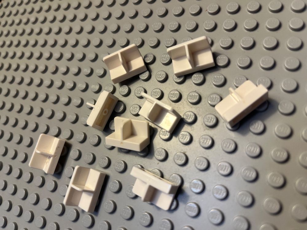 Lego 9x Paneel mit mittel wand 1x2x1(93095) | Kaufen auf Ricardo