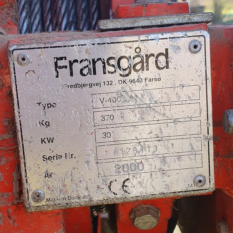 Seilwinde V-4000S Fransgard | Kaufen auf Ricardo