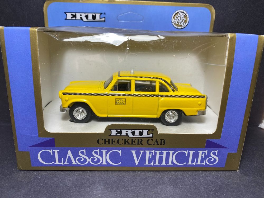 ERTL Checker Cab New York Taxi 1:43 OVP (Neu und originalverpackt) in ...