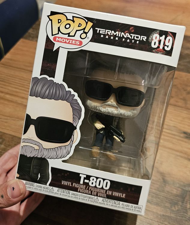 Funko Pop! Terminator T-800 (819) (Neu und originalverpackt) in ...