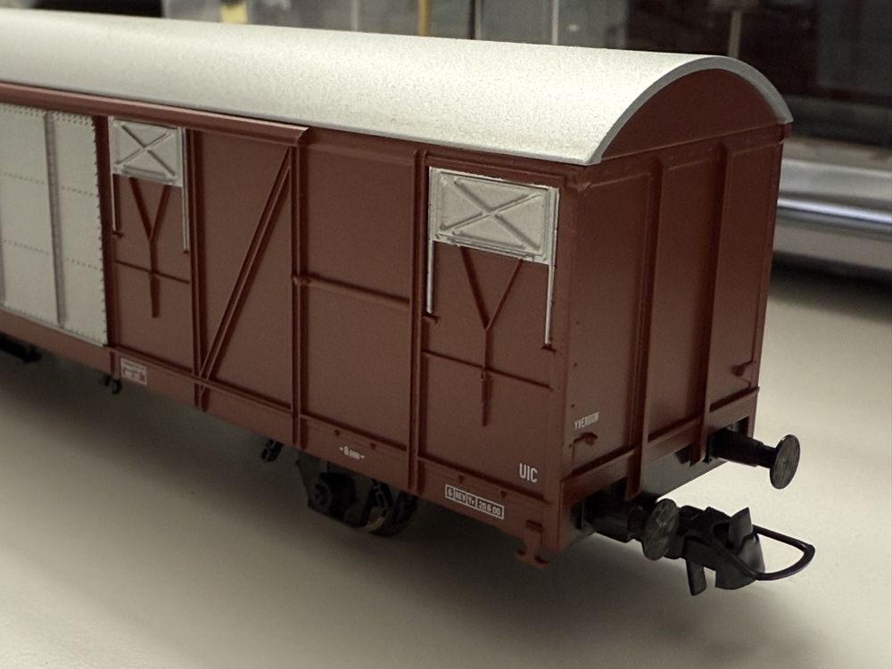 Roco 66662 SBB-SNCF Gbs gedeckter Güterwagen / DC HO (Gebraucht) in Jonschwil für CHF 19 – mit ...