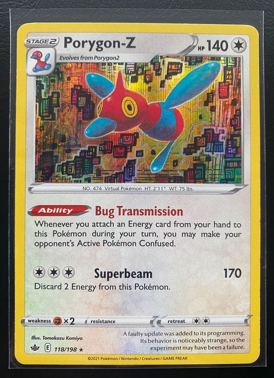 Porygon-Z 118/198 - Chilling Reign Holo | Kaufen auf Ricardo