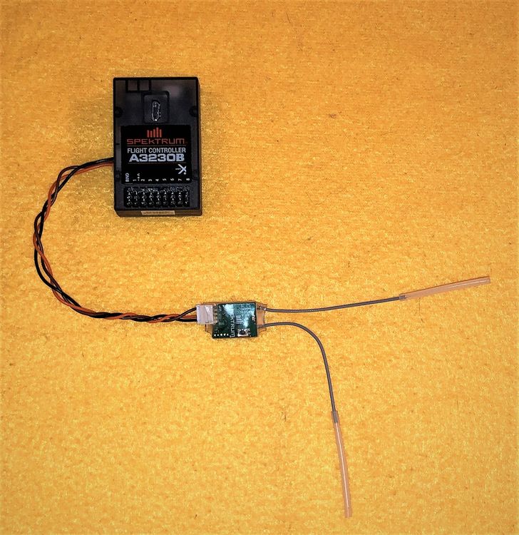 FLIGHT CONTROLLER A3230B+DSMX SRXL2 Serial Empf. (SPEKTRUM) (Gebraucht ...