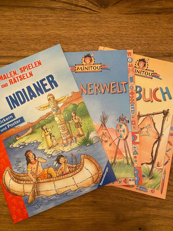 Indianer Minitou - Mal- und Mitmachbücher | Kaufen auf Ricardo