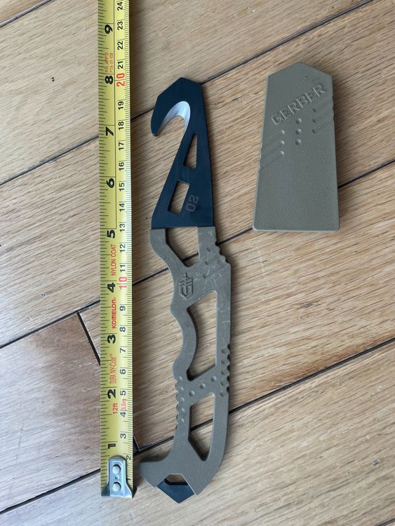 Gerber Coyote Brown 8" Emergency Strap Cutter Rescue Crisis (Gebraucht ...