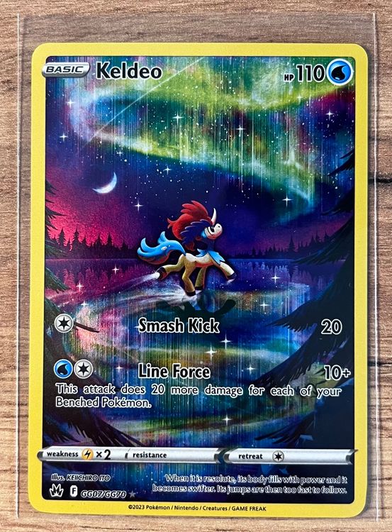 Keldeo GG07/70 Pokemon Crown Zenith #3 (Gebraucht) in Andelfingen für ...