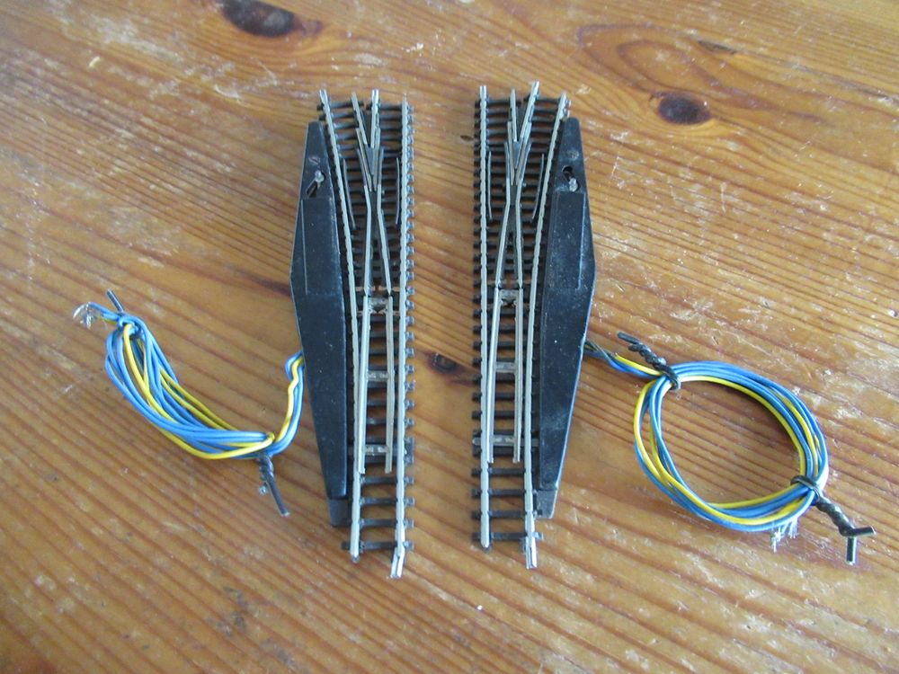 1 Paar Elektrische Weichen Märklin Mini Club Spur Z Geb. (Gebraucht) in ...