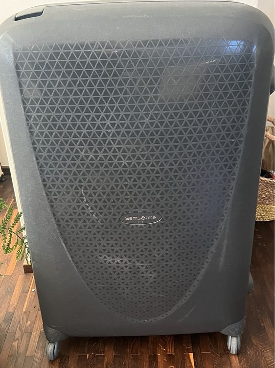Original grosser Samsonite Koffer dunkelgrau | Kaufen auf Ricardo