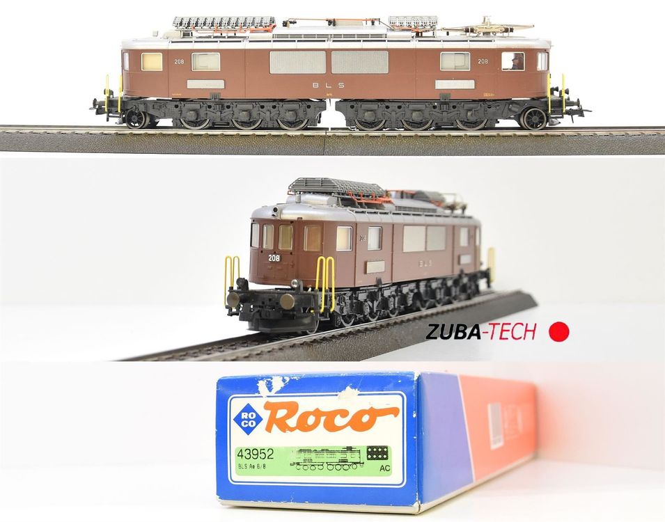 Roco 43952 E-Lok Ae 6/8 BLS H0 WS OVP (Gebraucht) in für CHF 241.5 ...