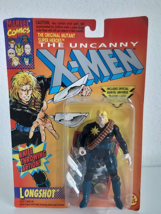 Uncanny X Men Longshot Action Figure ToyBiz 1993 (Neu und ...