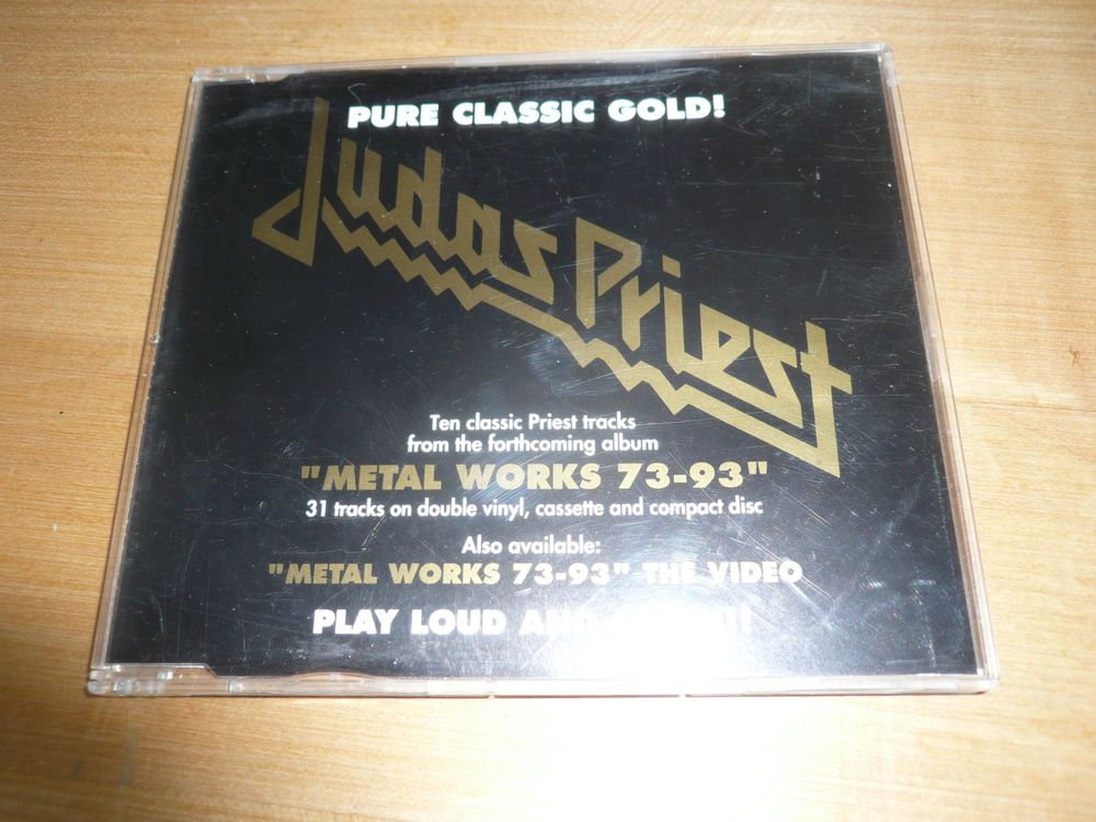 Judas Priest – Metal Works 73-93 - UK 1993 PROMO Compilation | Kaufen ...