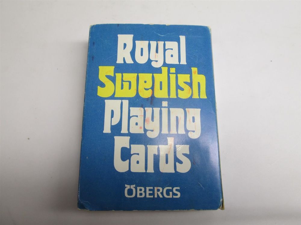 Spielkarten ÖBERG Royal Swedish Cards | Acheter sur Ricardo