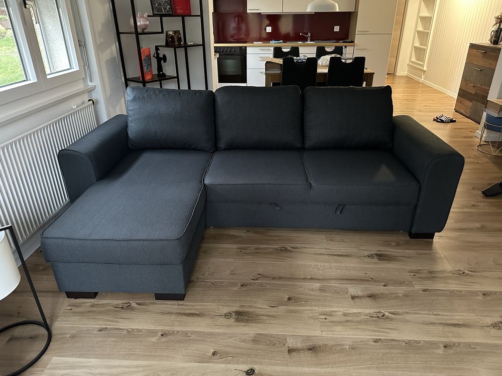 Ecksofa mit Stauraum ausziehbar (Gebraucht) in Düdingen für CHF 299 – nur Abholung auf Ricardo ...