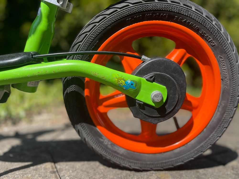 Laufrad auf Luftbereiften Räder mit Bremse und Ständer -PUKY (Gebraucht ...