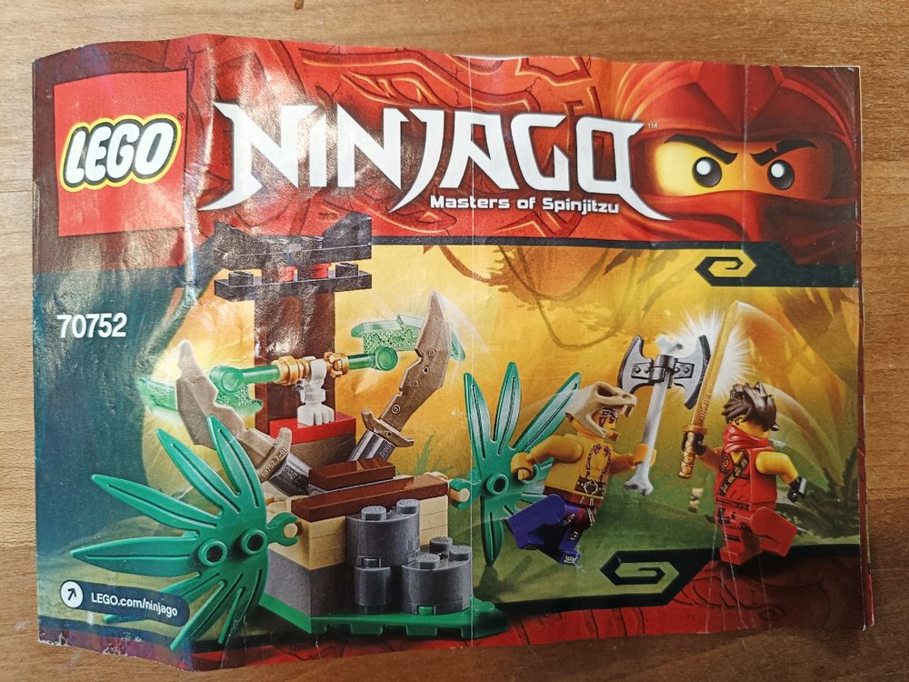 Lego Ninjago 70752 Dschungelfalle *** komplett *** | Acheter sur Ricardo