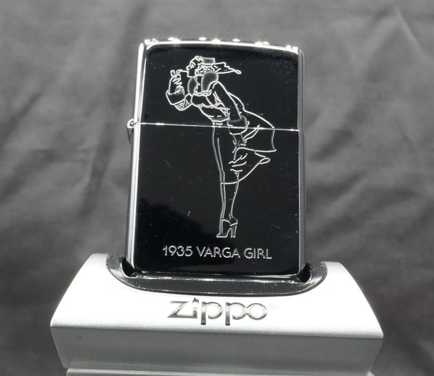 ZIPPO®1935 Varga Girl Chrom 1995 ungezün (Neu (gemäss Beschreibung)) in Mels für CHF 29 – mit ...