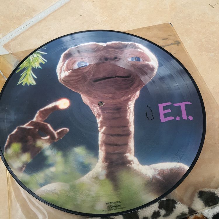 Vinyle Picture Disc E.T. 1982 l'extra-terrestre, bon état (D'occasion ...
