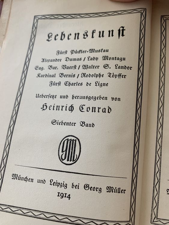 Alexandre Dumas Stille bunte Welt 3 Bde 1913 Georg Müller (Gebraucht ...
