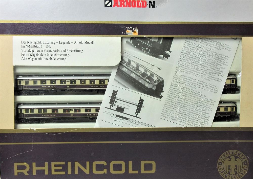 ARNOLD Rheingoldset mit Innenbeleuchtung (Neu (gemäss Beschreibung)) in ...