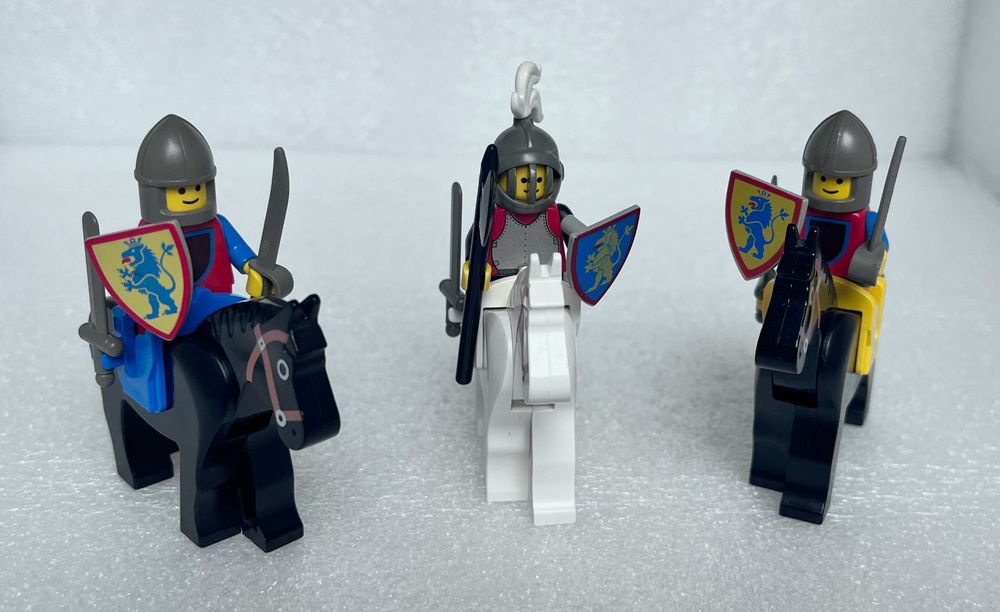 3 x Lego Ritter mit Pferd und Ausrüstung | Kaufen auf Ricardo