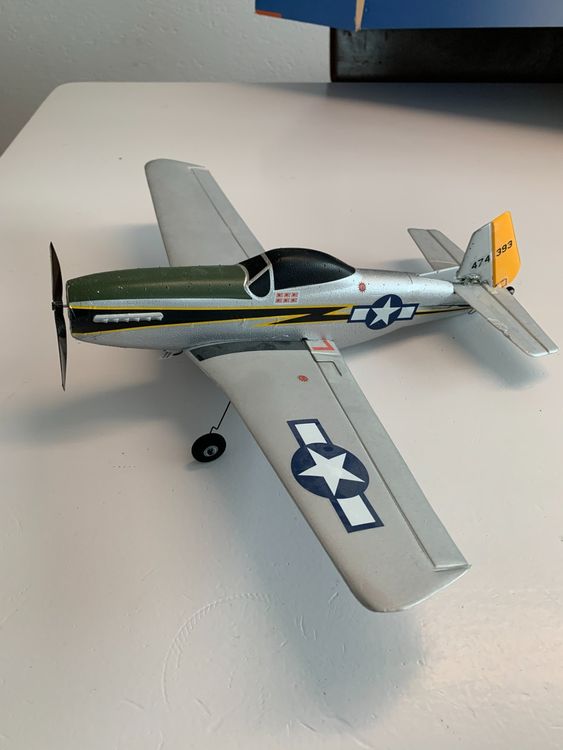 BNF Parkzone P-51D Mustang RC Fleugzeug defekt ab 1 CHF! (Defekt) in ...