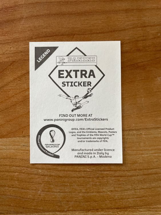 Kylian Mbappe Base Extra Sticker FIFA WM 2022 | Kaufen auf Ricardo