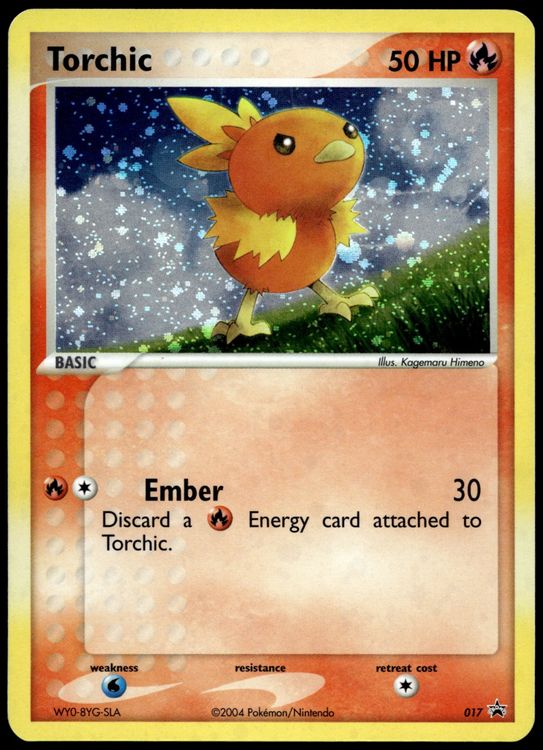 Torchic 017 Holo Pokémon Black Star Promo (2004) ab 1.- (Neu (gemäss ...