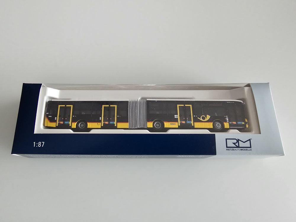 Rietze 75862 MAN Lion's City 18C - PostAuto (Motrag Flaach) | Kaufen ...