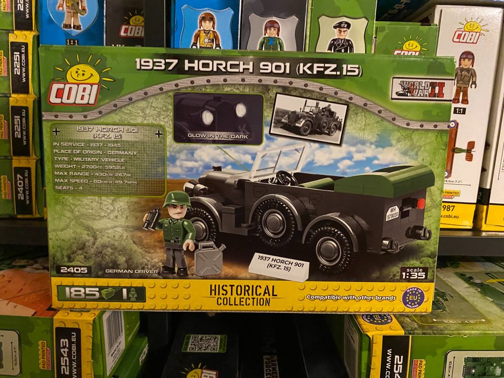 Cobi 2405 1937 Horch 901 kfz.15 (NEU/EOL) (Neu und originalverpackt) in ...