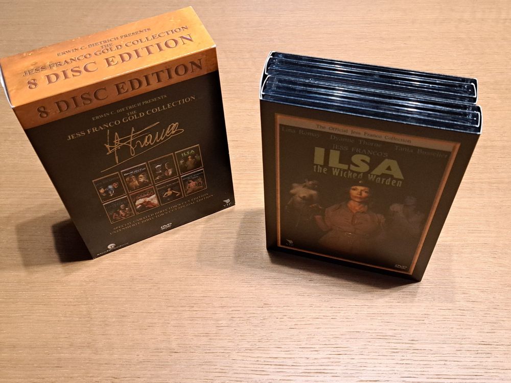 Jess Franco, Gold Collection mit 8 Filmen uncut, vergriffen | Kaufen ...