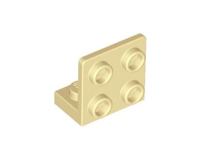 LEGO - 100x Tan Bracket Inverted - 99207 - NEW (Neu (gemäss ...