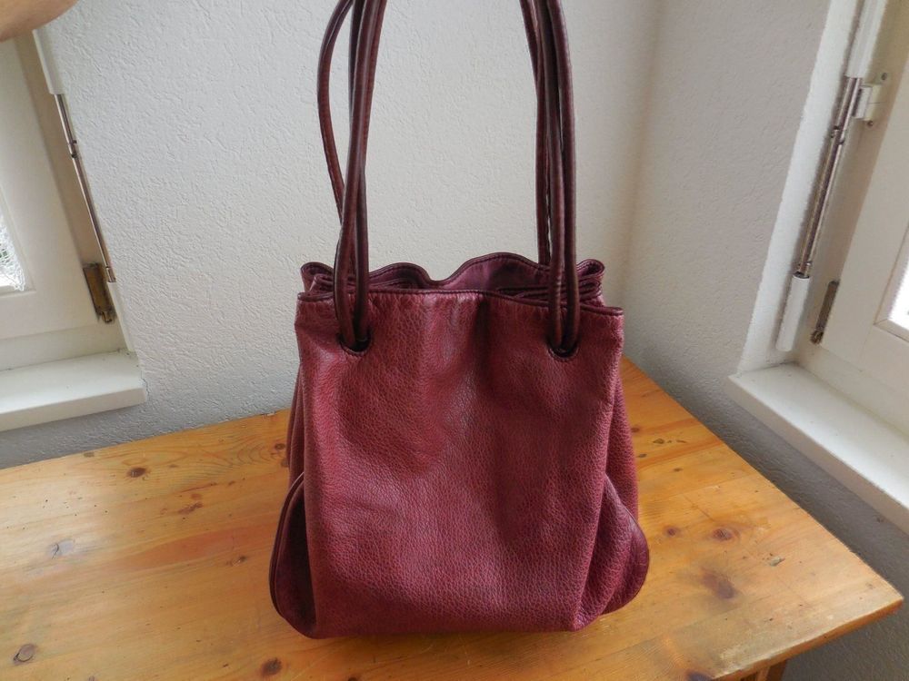 Numero 10 Tasche weinrot handmade in Italy (Gebraucht) in Bottmingen ...