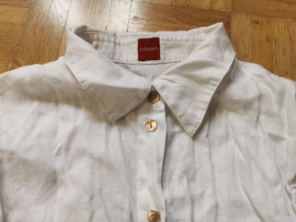Blusentop Olsen reines Leinen Gr. 40 (Gebraucht) in Stäfa für CHF 30 ...