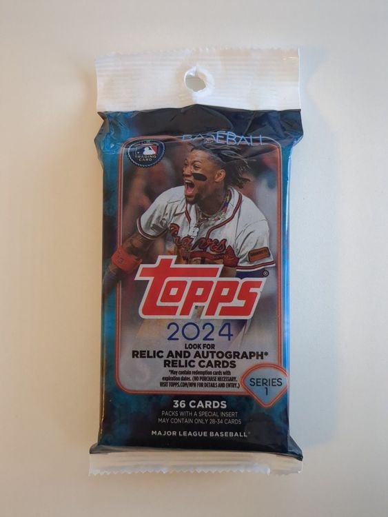 2024 Topps MLB Baseball Pack - 36 x Cards / Karten (Neu und ...