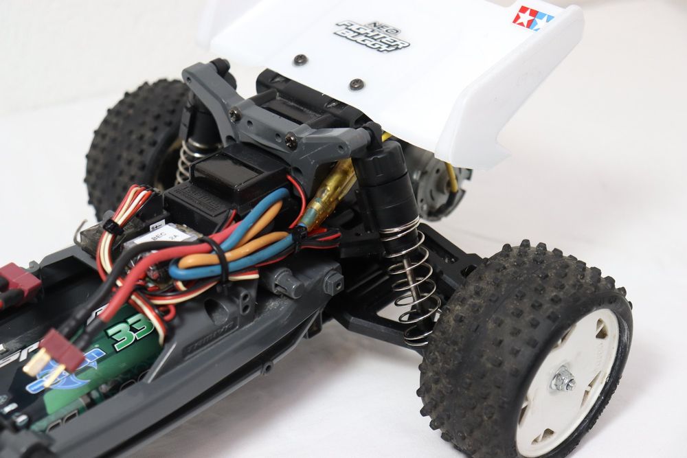 Tamiya DT-03 Neo Fighter 2WD Buggy 1:10 RTR Komplettset (D'occasion) à Frick pour CHF 89 – avec ...