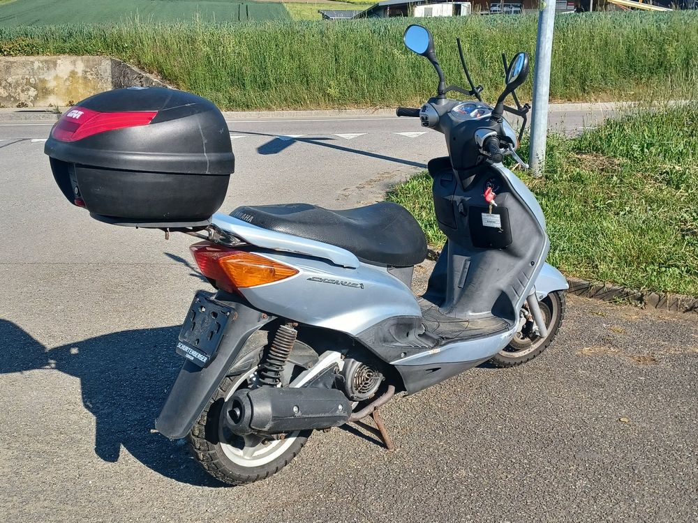 Yamaha XC 125 Cygnus X Roller Scooter mit Topcase ab 1Fr.- (Defekt) in Schleitheim für CHF 153 ...