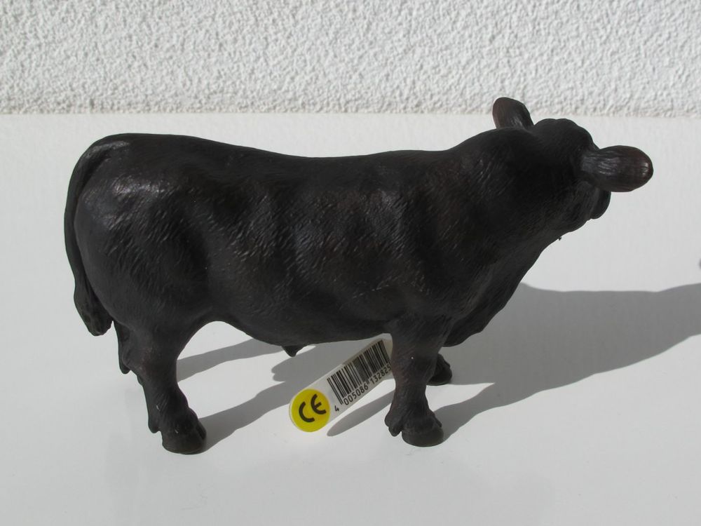 Schleich 13766 Black Angus Bulle, Stier (Gebraucht) in Vilters für CHF ...