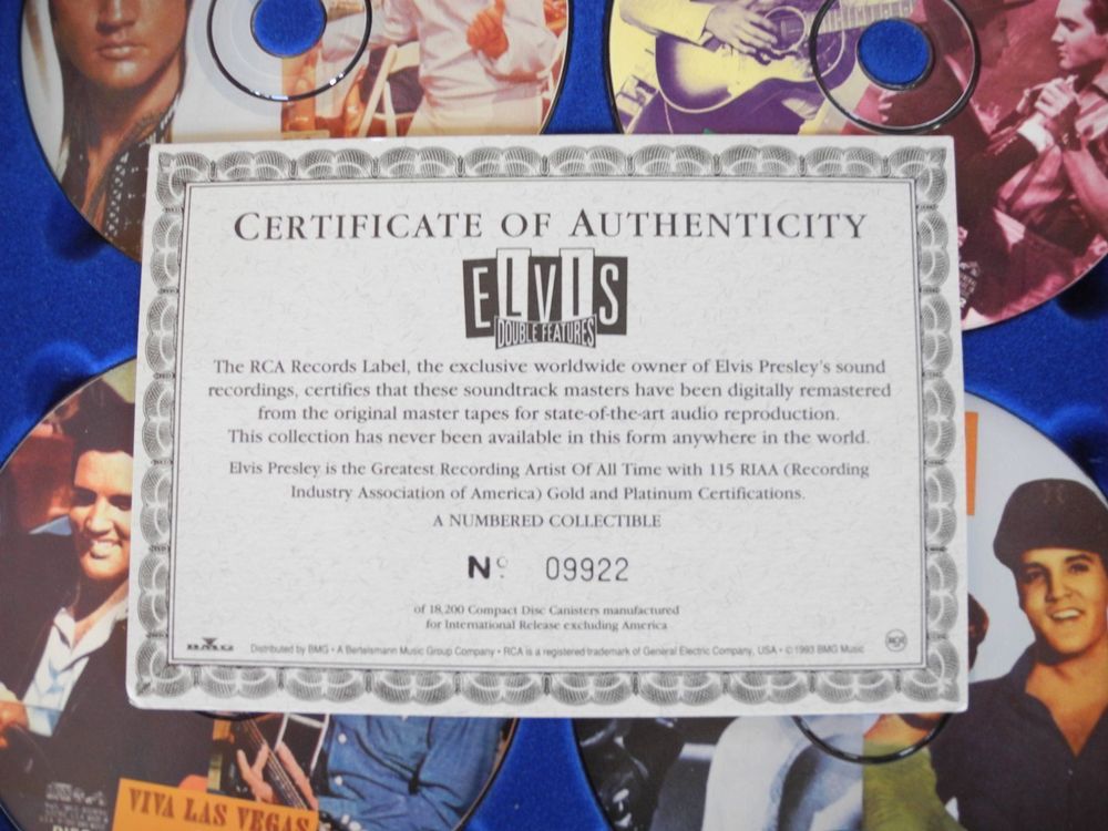Elvis Presley Double Features 4 CD Box (Gebraucht) in für CHF 15 – mit ...