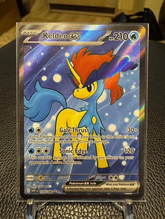 Keldeo ex | Ultra Rare | WHT 159/086 | EN (Gebraucht) in Spreitenbach ...