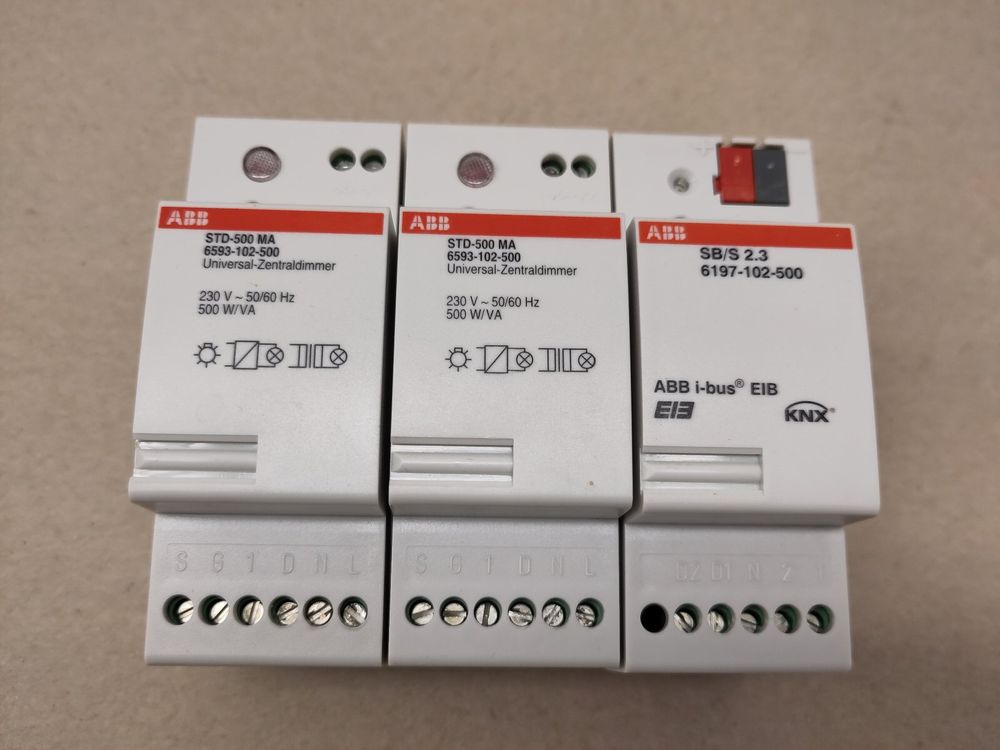 KNX Universal-Zentraldimmer inkl. Steuerbaustein ABB | Kaufen auf Ricardo