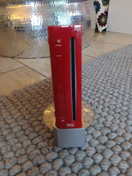 Original Nintendo Wii Red Edition Konsole mit viel Zubehör | Kaufen auf ...
